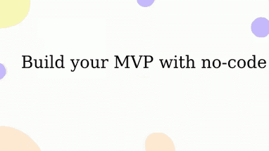 No-code.io | Build your MVP with no-code